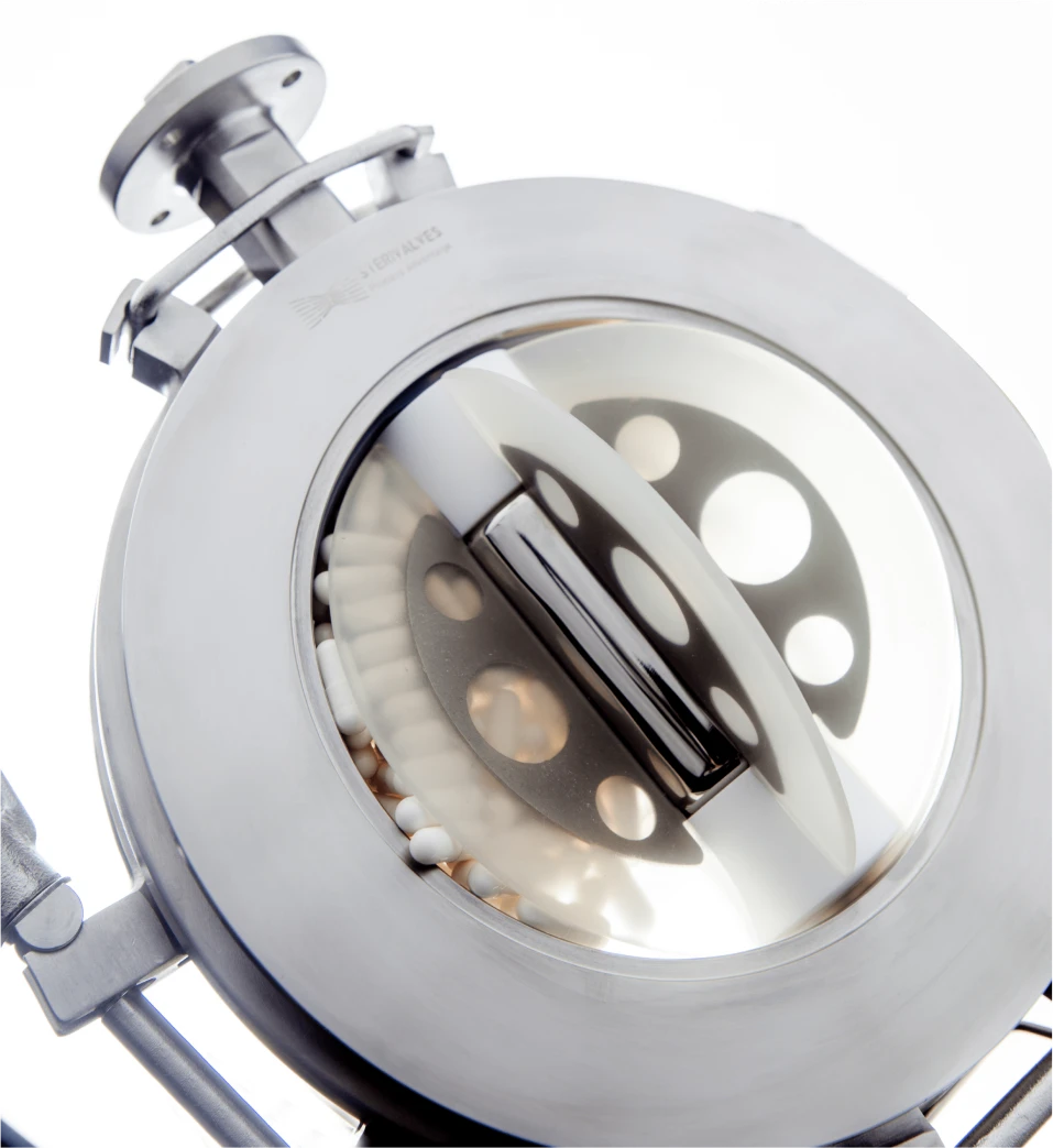 Rotoflexi rotary valve with silicone seals | Sterivalves